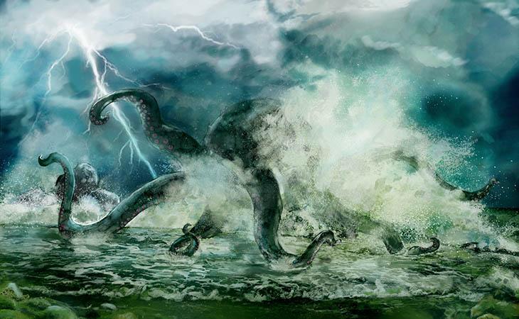 Greek Mythology Creatures Kraken