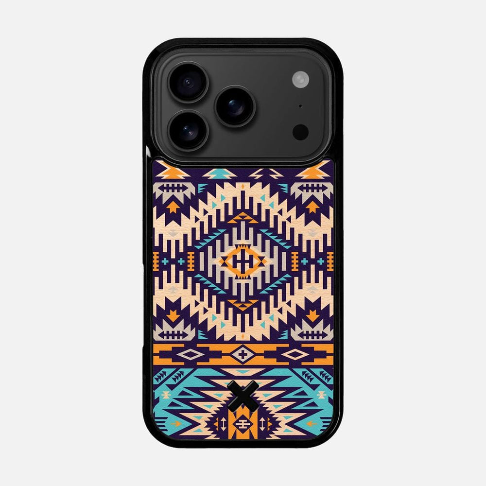 Aztec Printed Wood Phone Case | iPhone 17 & Galaxy S26 | Keyway